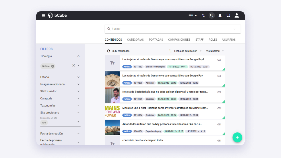 ¿Qué es bCube CMS?